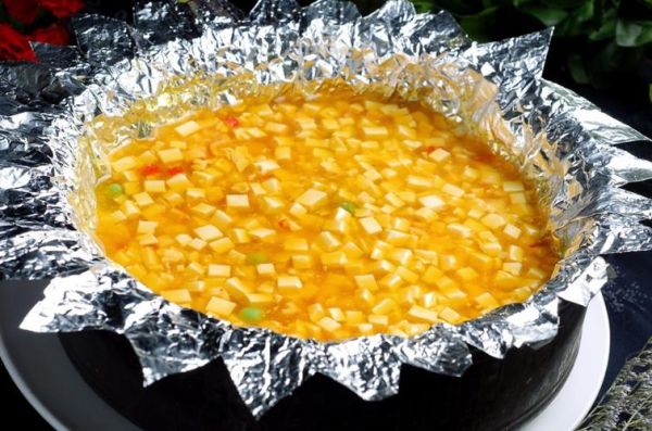 蟹黄豆花怎么做_最正宗做法揭秘-第3张图片-山城妙识