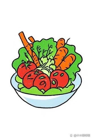 蔬菜水果沙拉简笔画怎么画_蔬菜水果沙拉简笔画教程-第3张图片-山城妙识 蔬菜水果沙拉简笔画怎么画_蔬菜水果沙拉简笔画教程-第3张图片-山城妙识