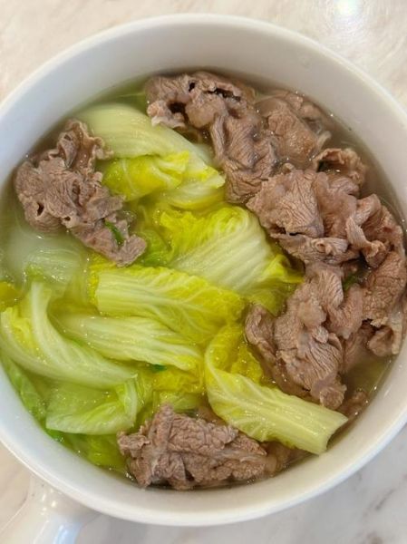 青菜牛肉汤怎么做_青菜牛肉汤的做法大全-第1张图片-山城妙识