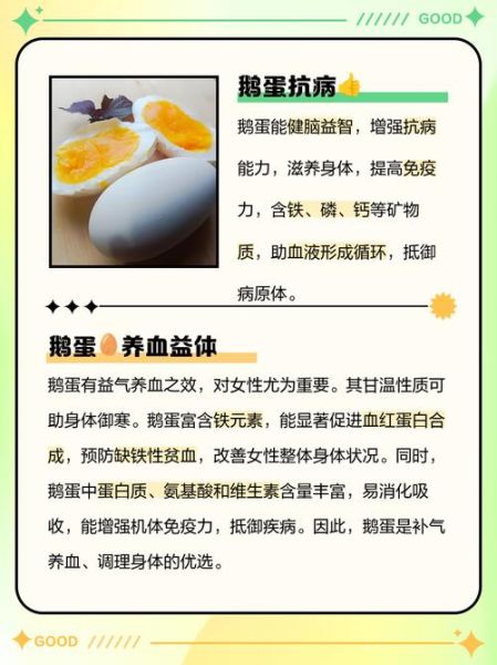 女人每天早上吃鹅蛋好吗_鹅蛋的营养价值与禁忌-第3张图片-山城妙识 女人每天早上吃鹅蛋好吗_鹅蛋的营养价值与禁忌-第3张图片-山城妙识