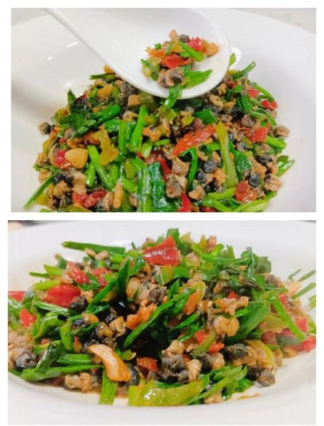 韭菜炒田螺肉怎么做_田螺肉炒韭菜要焯水吗-第3张图片-山城妙识