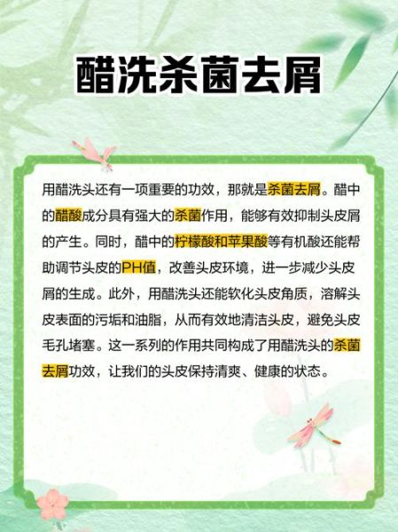 白醋洗头发的危害_为什么不能用白醋洗头-第1张图片-山城妙识