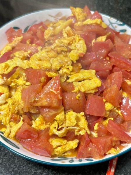 西红柿炒鸡蛋图片真实_怎么判断是不是实拍-第1张图片-山城妙识