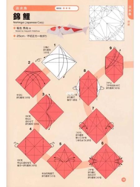 小鱼折纸怎么折_小鱼折纸步骤图解-第1张图片-山城妙识 小鱼折纸怎么折_小鱼折纸步骤图解-第1张图片-山城妙识