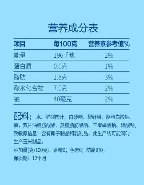 椰汁的热量高么_椰汁减肥能喝吗-第3张图片-山城妙识 椰汁的热量高么_椰汁减肥能喝吗-第3张图片-山城妙识