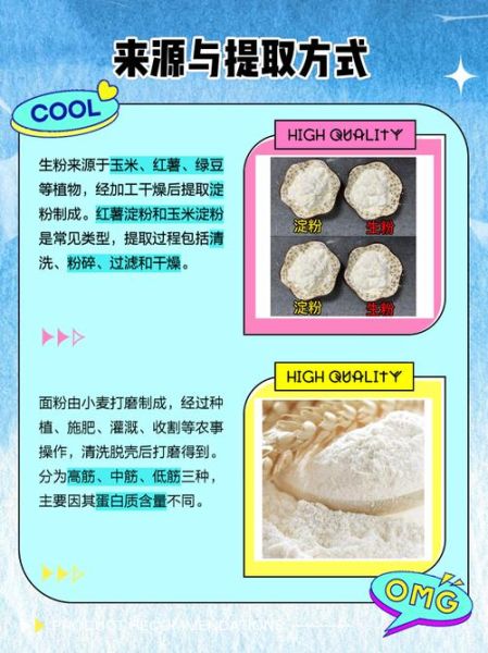 淀粉和生粉的区别_生粉可以代替淀粉吗-第2张图片-山城妙识