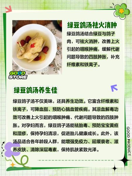 鸽子绿豆汤的做法_鸽子绿豆汤怎么炖不上火-第3张图片-山城妙识