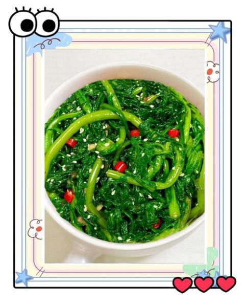 茼蒿凉拌菜怎么做_家常调料怎么配-第2张图片-山城妙识