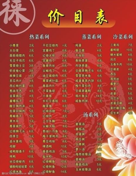 中餐厅菜单怎么点_必点招牌菜有哪些-第2张图片-山城妙识