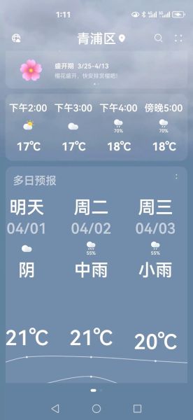 上海青浦区未来15天天气怎么样_青浦区一周穿衣指南-第2张图片-山城妙识