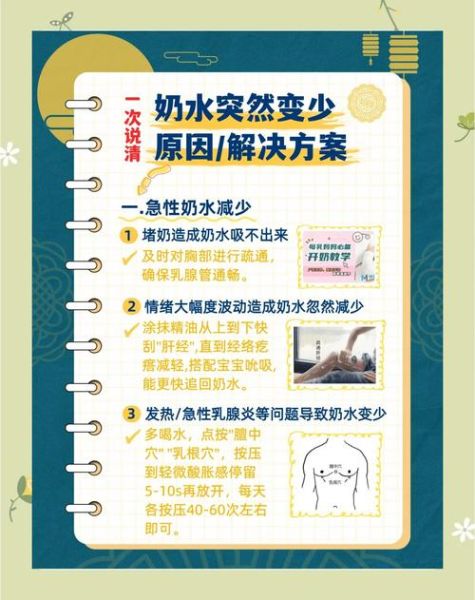 奶水突然少了怎么补救_哺乳期突然没奶怎么办-第1张图片-山城妙识