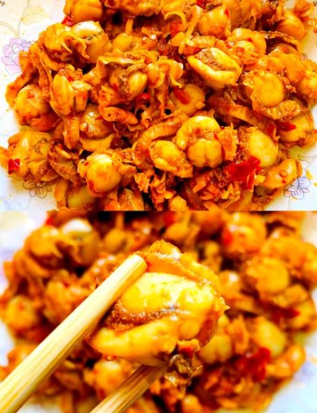 香辣扇贝肉怎么做好吃_香辣扇贝肉的家常做法-第2张图片-山城妙识