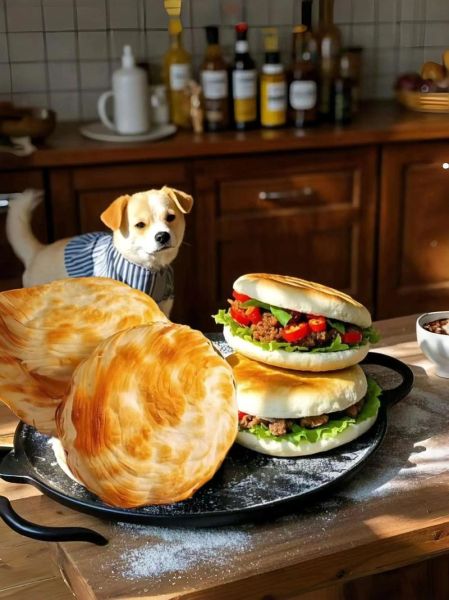 老潼关肉夹馍和面秘方怎么做_正宗老潼关肉夹馍面饼配方-第2张图片-山城妙识