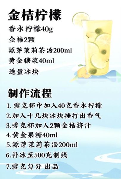 青金桔柠檬茶怎么做_青金桔柠檬茶配方比例-第2张图片-山城妙识