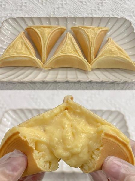 枫糖卡仕达三角派做法_为什么分层不塌陷-第3张图片-山城妙识