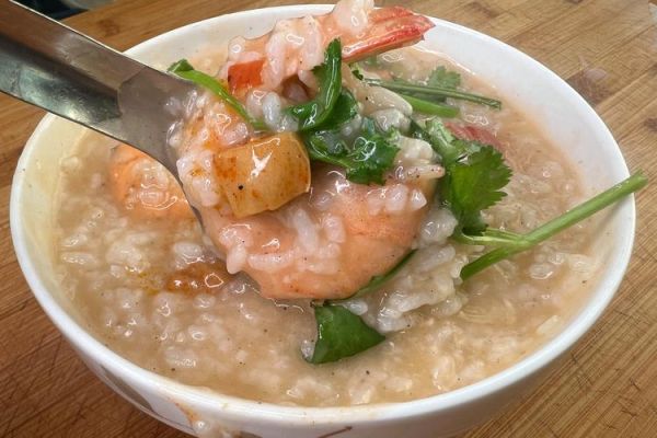 虾仁粥怎么煮比较好吃_虾仁粥的做法窍门-第3张图片-山城妙识