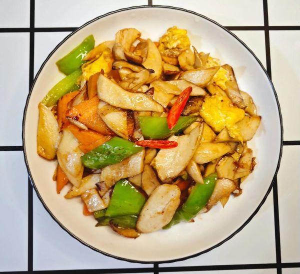 杏鲍菇怎么做好吃_素炒杏鲍菇的做法-第3张图片-山城妙识 杏鲍菇怎么做好吃_素炒杏鲍菇的做法-第3张图片-山城妙识