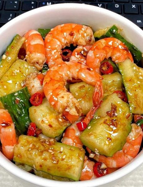 黄瓜炒虾仁怎么做_黄瓜炒虾仁热量高吗-第1张图片-山城妙识 黄瓜炒虾仁怎么做_黄瓜炒虾仁热量高吗-第1张图片-山城妙识