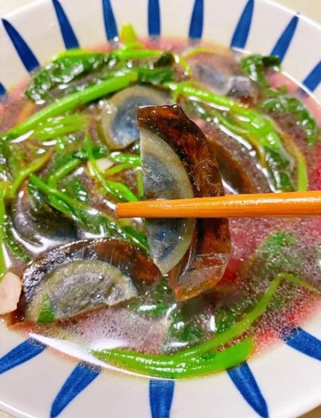 苋菜皮蛋汤的做法_苋菜皮蛋汤的功效-第1张图片-山城妙识