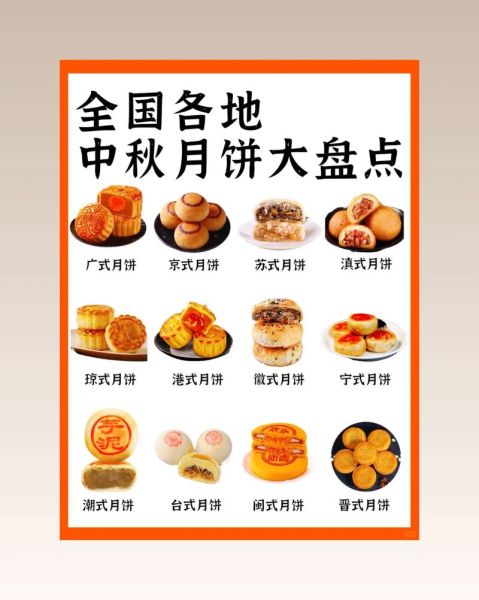 月饼的种类有哪些_传统月饼名称大全-第1张图片-山城妙识