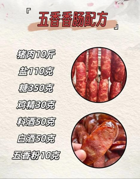 灌香肠的配方比例是多少_自制香肠怎么调味-第1张图片-山城妙识