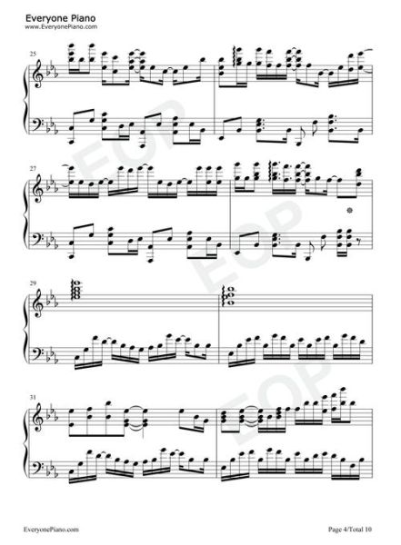 豆花之歌钢琴谱简谱_如何快速上手-第2张图片-山城妙识