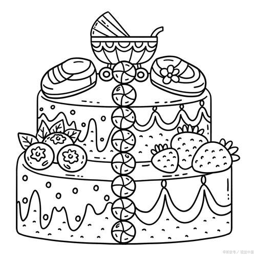 蛋糕简笔画怎么画_蛋糕简笔画视频教程-第1张图片-山城妙识