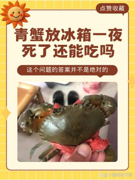 青蟹死了怎么处理_青蟹死了还能吃吗-第1张图片-山城妙识