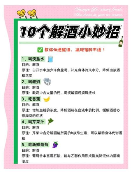 什么东西醒酒快_解酒喝什么最有效-第1张图片-山城妙识