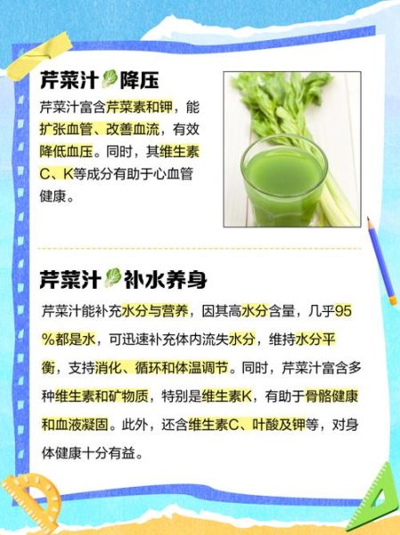 芹菜汁的功效与禁忌_哪些人不能喝-第3张图片-山城妙识 芹菜汁的功效与禁忌_哪些人不能喝-第3张图片-山城妙识