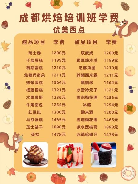 烘焙培训速成班多少钱_学烘焙速成班费用贵吗-第1张图片-山城妙识
