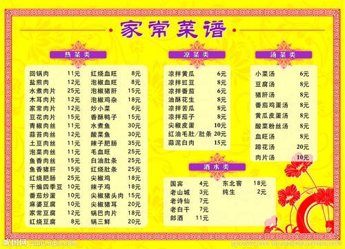 家常菜谱1000大全名字_有哪些经典做法-第2张图片-山城妙识