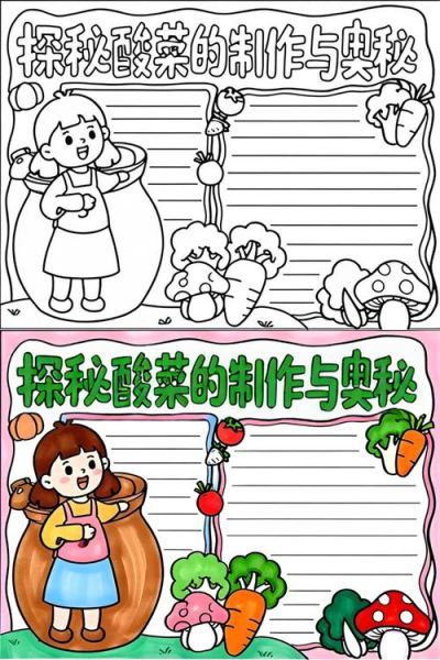 学做凉拌菜手抄报怎么做_凉拌菜手抄报内容写什么-第3张图片-山城妙识