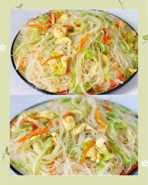 包菜粉丝炒鸡蛋怎么做_包菜粉丝炒鸡蛋热量高吗-第2张图片-山城妙识