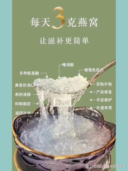 燕窝的功效与作用_燕窝的禁忌人群有哪些-第3张图片-山城妙识