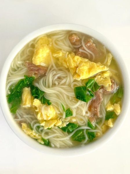 青菜肉丝面怎么做_家常青菜肉丝面做法-第2张图片-山城妙识