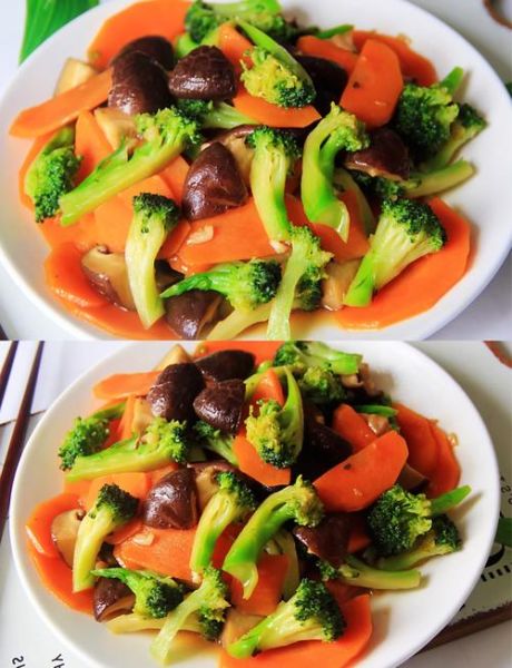 西兰花炒胡萝卜怎么做好吃_西兰花炒胡萝卜的家常做法-第1张图片-山城妙识