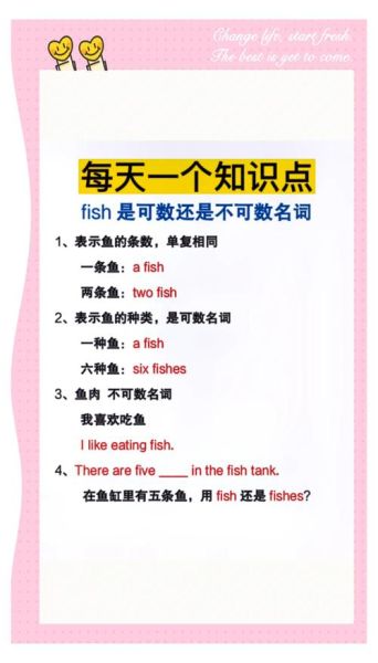 鱼英语怎么读_常见发音误区-第1张图片-山城妙识