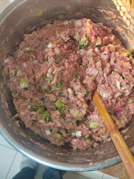 牛肉大葱饺子馅怎么调比较嫩_牛肉馅嫩而不柴的秘诀-第2张图片-山城妙识