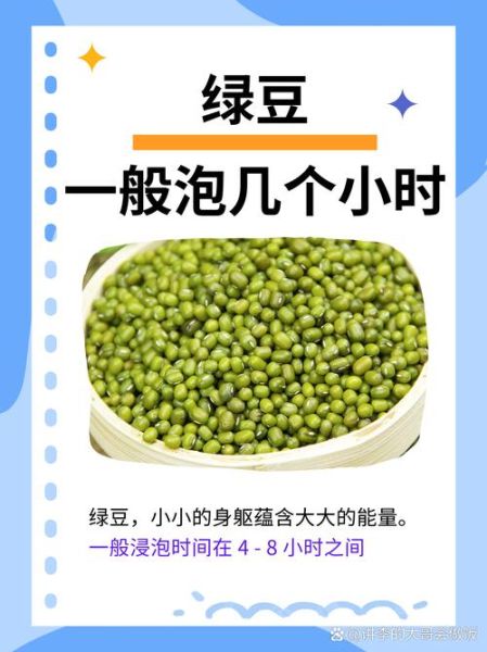 绿豆要泡多久才可以煮_绿豆泡多久才能煮烂-第1张图片-山城妙识
