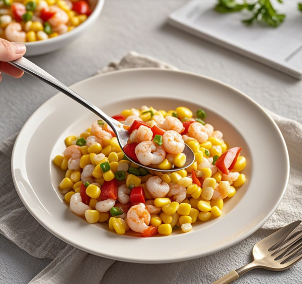 虾仁玉米粒怎么做好吃_虾仁玉米粒的做法窍门-第1张图片-山城妙识