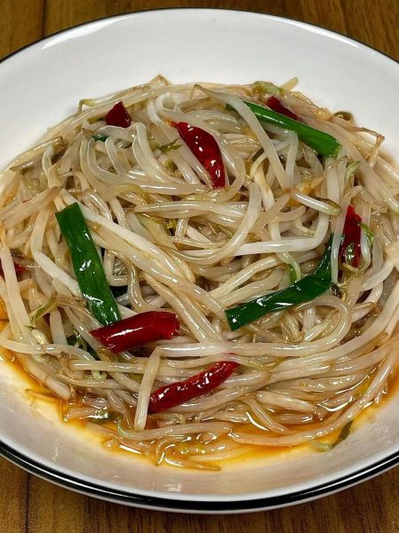 炝拌绿豆芽怎么做好吃_炝拌绿豆芽的做法大全-第2张图片-山城妙识