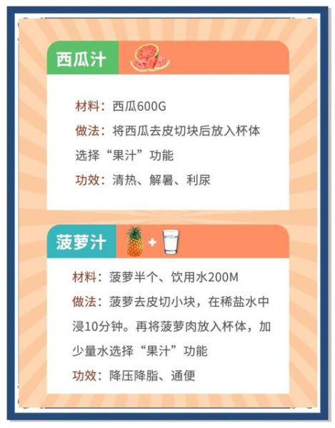 破壁机果汁大全及做法_破壁机果汁怎么做才好喝-第1张图片-山城妙识