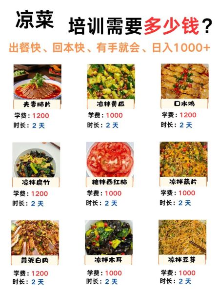 学做凉拌菜要多少钱_凉拌菜培训班学费一般多少-第1张图片-山城妙识