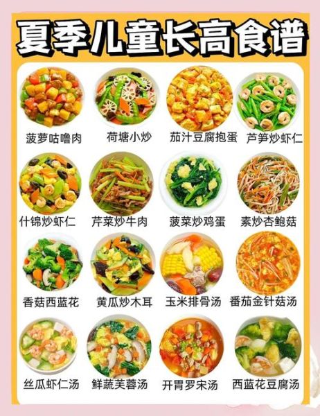 儿童长高吃什么_儿童增高营养菜谱-第2张图片-山城妙识