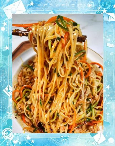 鸡丝凉面图片高清_鸡丝凉面怎么做才好吃-第2张图片-山城妙识