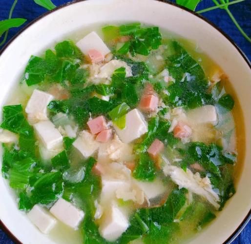 青菜豆腐汤怎样做_青菜豆腐汤怎么做好喝-第1张图片-山城妙识