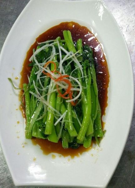 油淋菜心怎么做_油淋菜心的家常做法-第3张图片-山城妙识