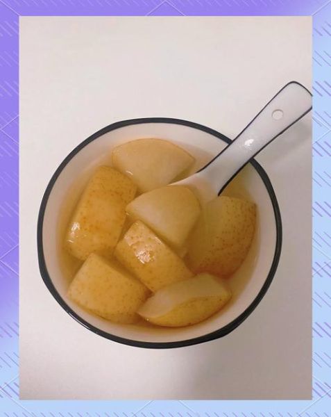 冰糖雪梨图片大全集_冰糖雪梨怎么做才润肺止咳-第2张图片-山城妙识