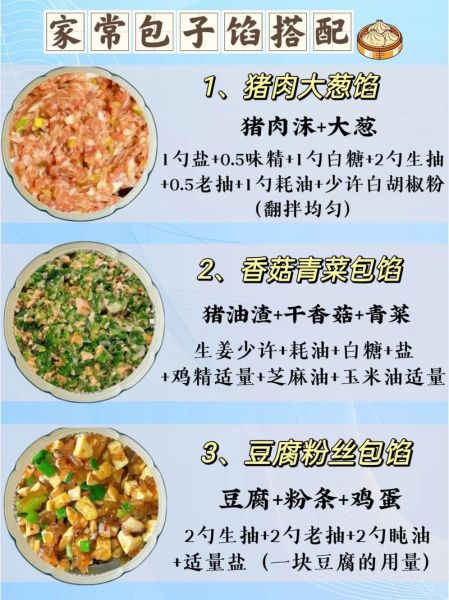 家常包子馅有哪些种类_包子馅怎么调才好吃-第1张图片-山城妙识